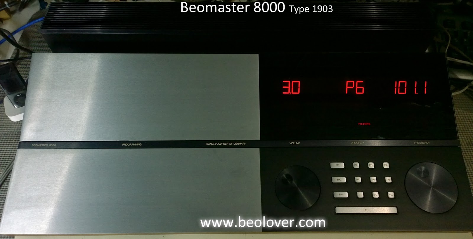 beolover: Beomaster 8000: Repairing The LED Segmented Displays