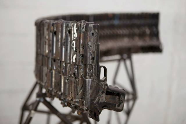 PAVAN MICKEY: Artist Turns Guns into Musical Instruments