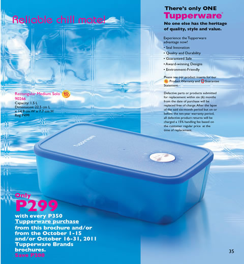 My Tupperware Catalog: Tupperware Catalog October 2011