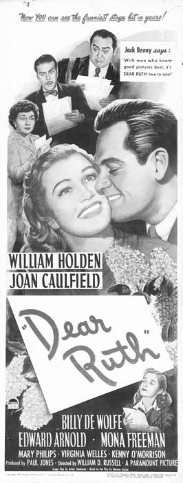 William Holden in "Dear Ruth" ( 1947 ) - Silver Scenes - A Blog for ...
