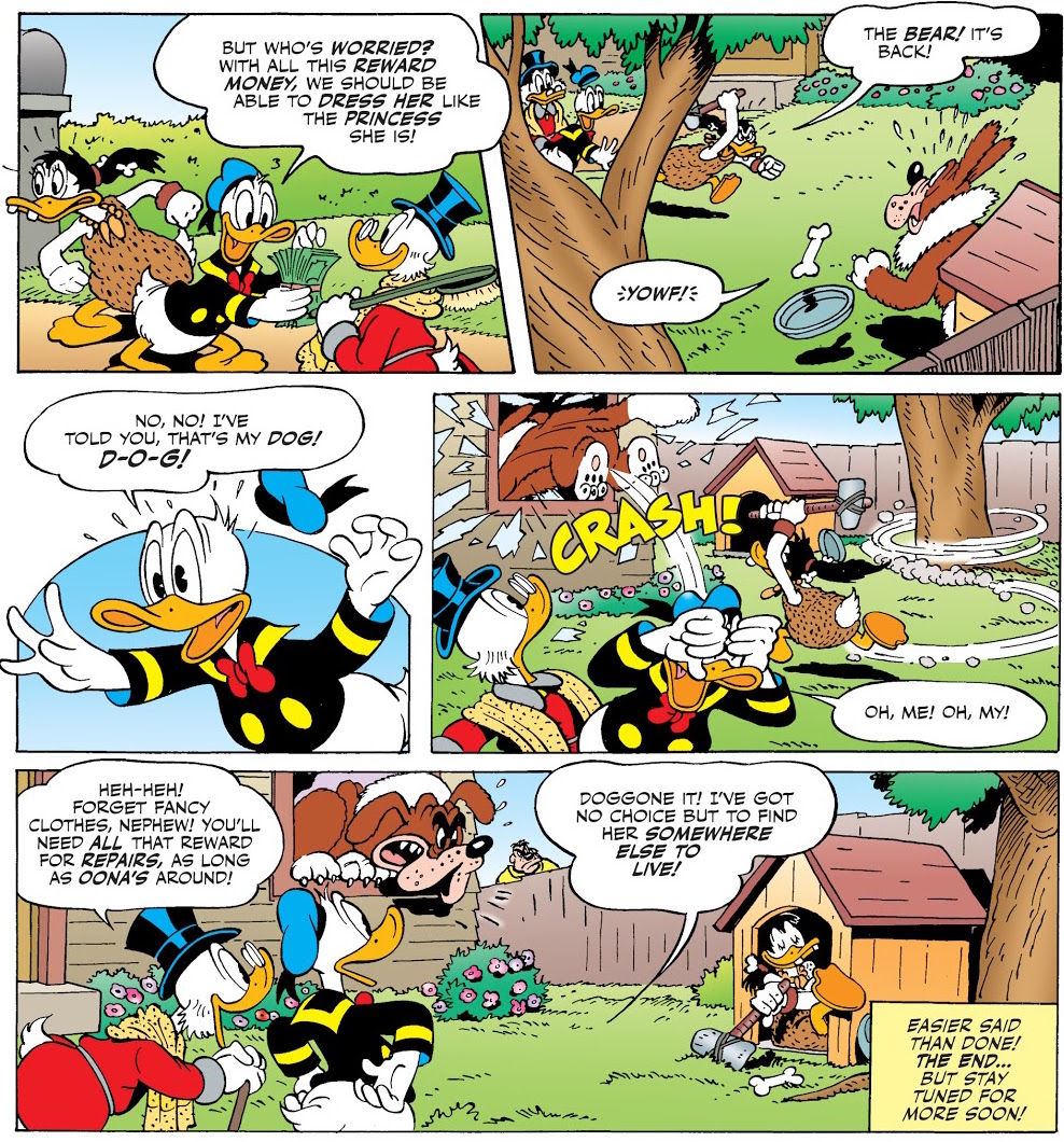 Duck Comics Revue: "Donald Duck Meets Princess Oona" and "Oona's ...