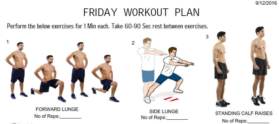 Health and Fitness: Week 6, Day 5: Six week to strength Home workout ...