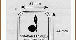 Pramuka Jaya: Stempel gugus depan gerakan pramuka