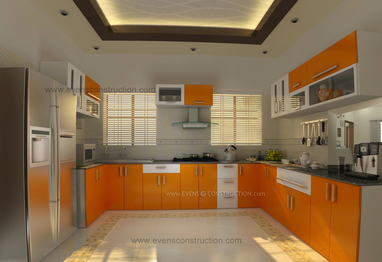 Kerala kitchen interior design | DIY Inspiring interiors