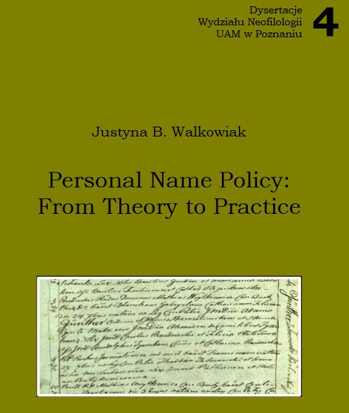 e-Onomastics: "Personal Name Policy: From Theory to Practice" by ...