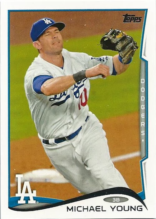 Dodgers Blue Heaven: 2014 Topps Baseball Series 1 - The Dodgers' Base Cards