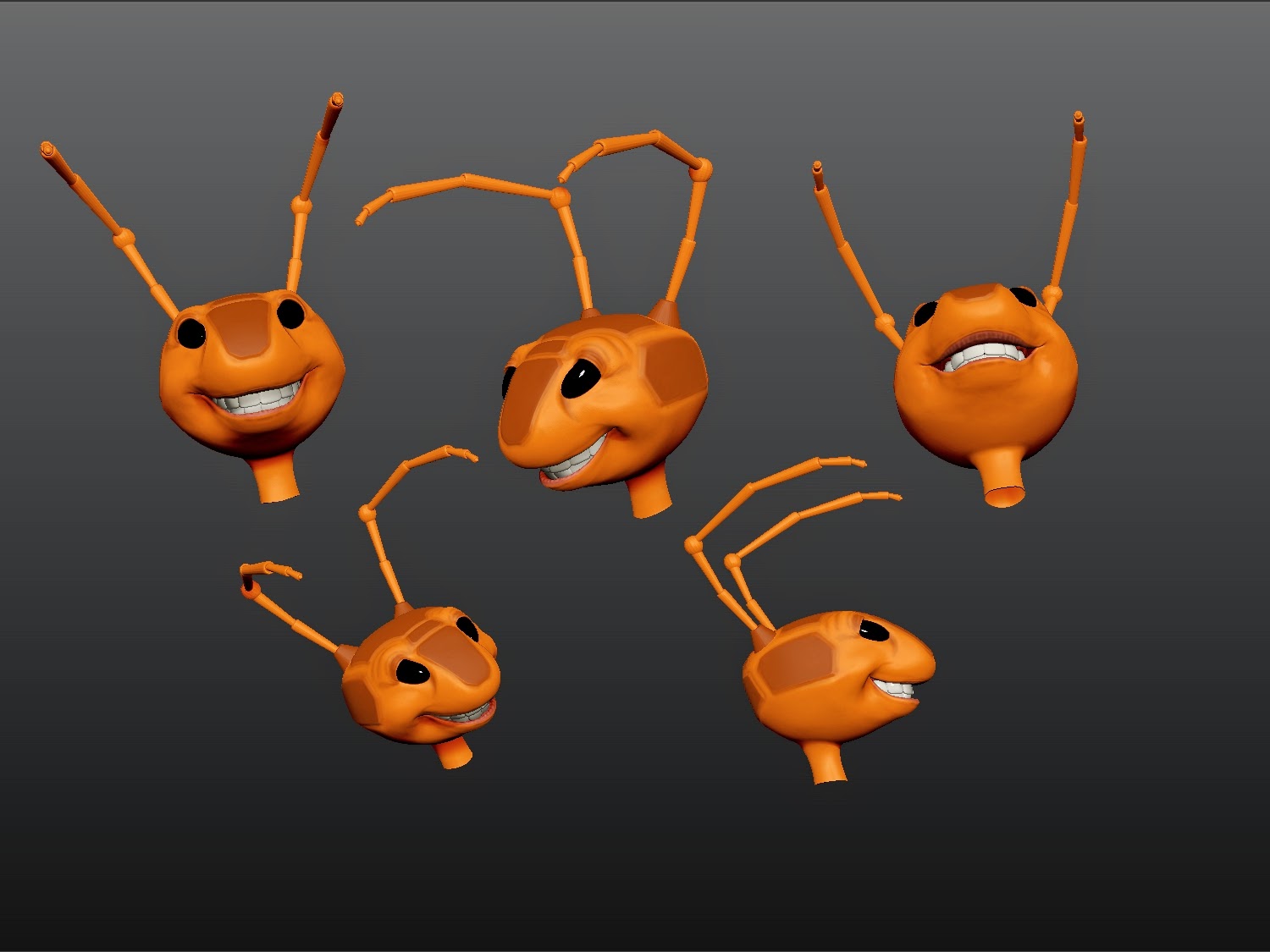 Cyborg Ant Mascot - Sid Ahearne