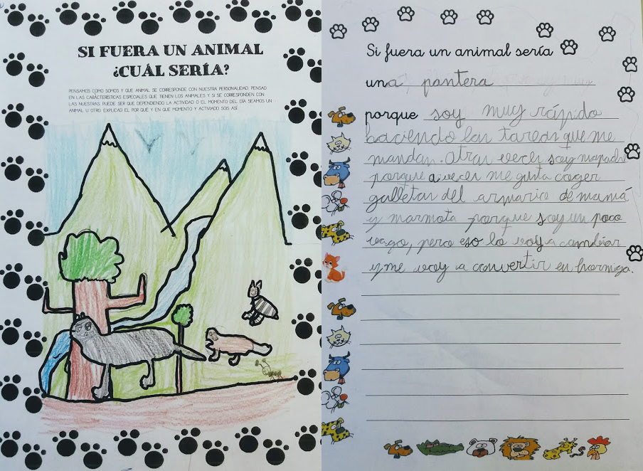 BLOG DE 2º de PRIMARIA : SI FUERA UN ANIMAL ¿QUÉ ANIMAL SERÍA?