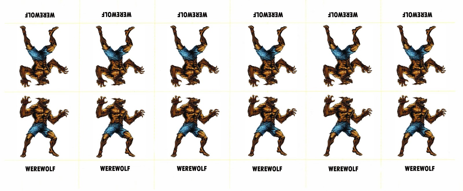 Chapter Unapproved: Paper Miniatures Horror #1