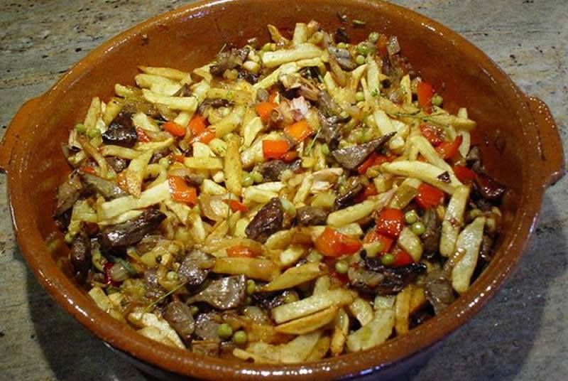 Frito de matanzas, Mallorca ~ COMIDAS Y BEBIDAS EXÓTICAS DEL MUNDO