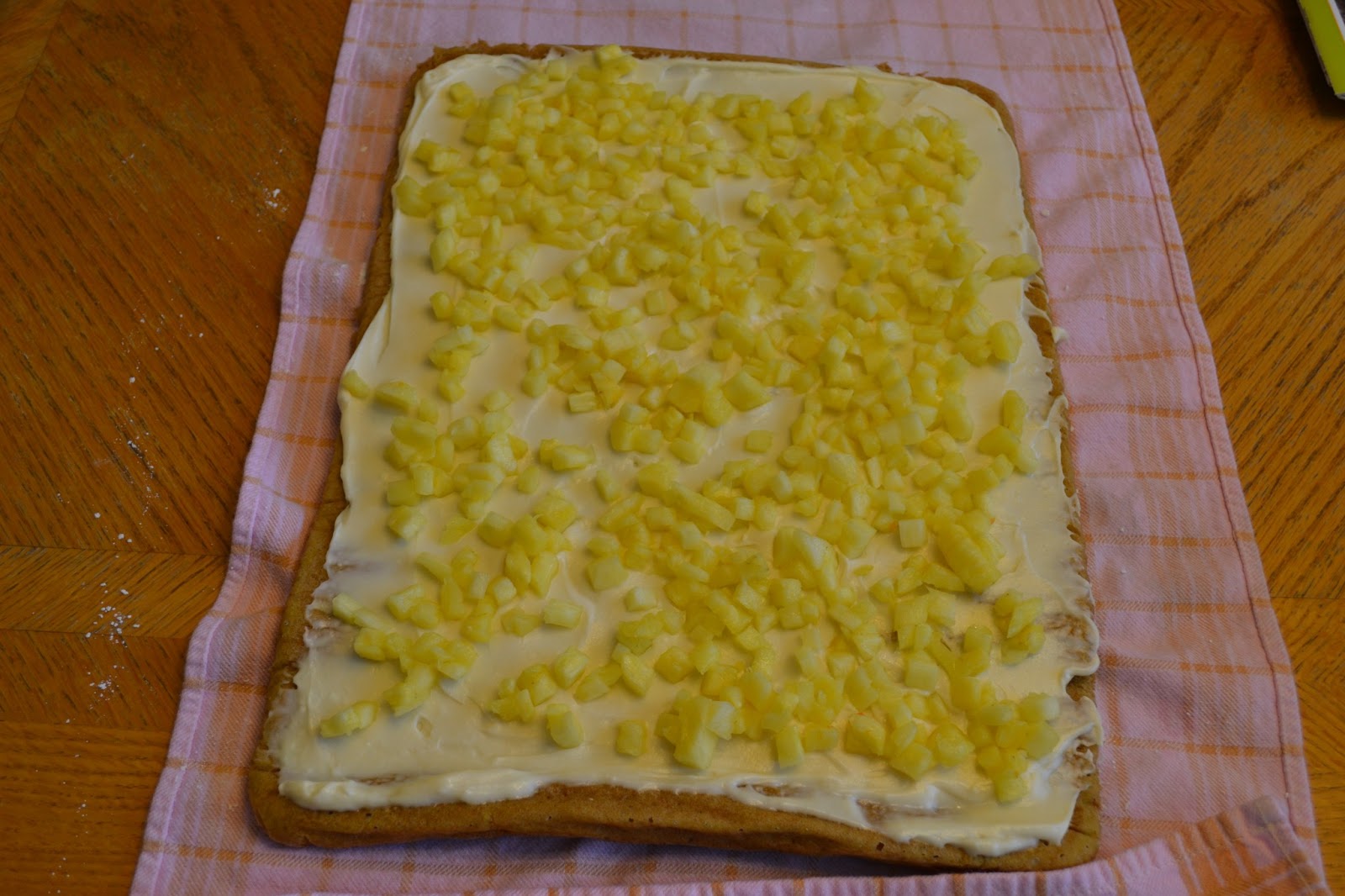 A Taste of Alaska: Carrot Cake Roulade with Pineapple Cream Cheese