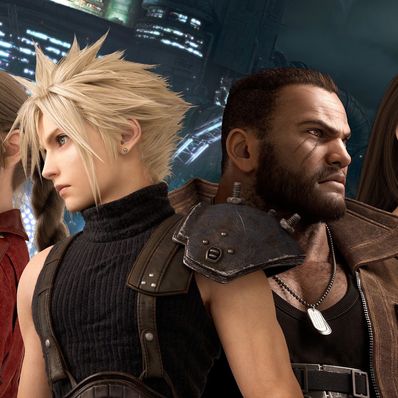 Final Fantasy 7 Remake, Characters, 4K, #39 Wallpaper iPhone Phone