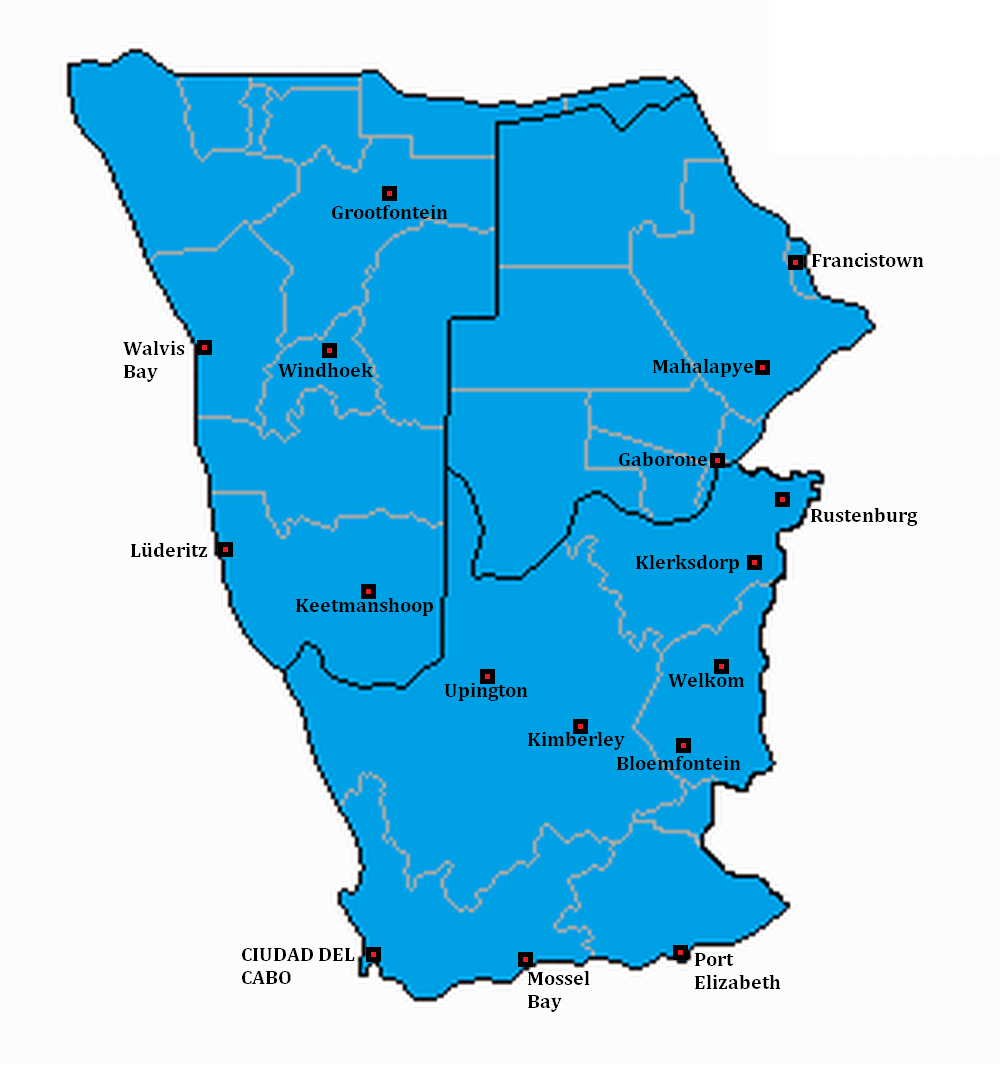 Mapas y Fronteras: 54- ORANIA