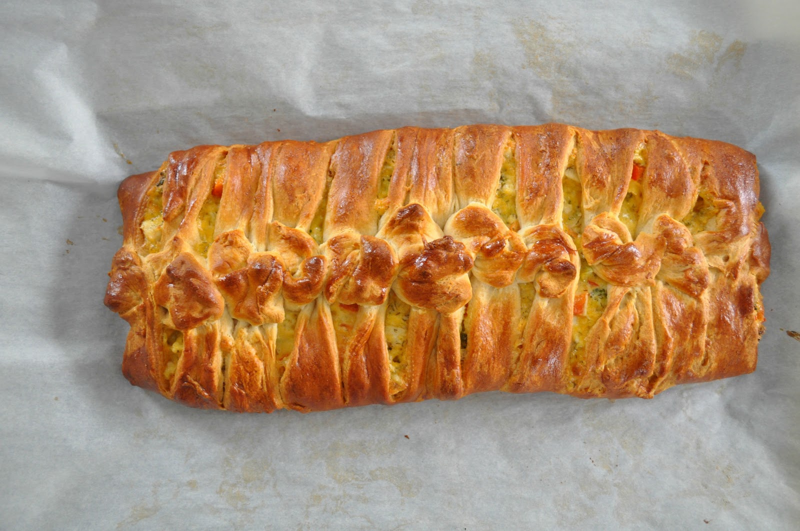 Barefoot Stamp: Chicken Braid