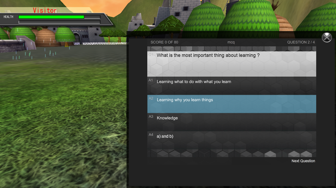 3DHive Builder: New Mini-games Interface revealed