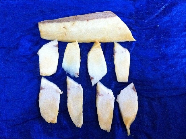 Han's kitchen: The Process Of Breaded OilFish Fillet