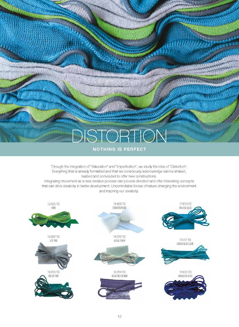 TRENDS // SPIN EXPO - YARN COLLECTIONS - DISTORTION . SS 2018 | FASHION ...