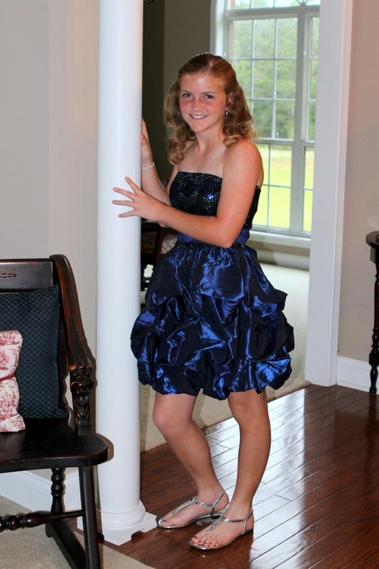 Jill's Jot: Anna Kate Goes to the Middle School Prom