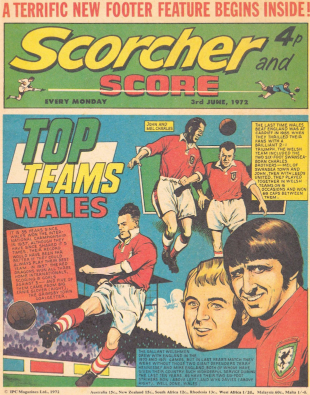 Football Cartophilic Info Exchange: I.P.C. Magazines / Scorcher & Score ...