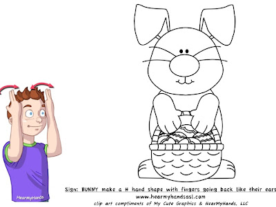 HearMyHands ASL: Sign: BUNNY for Easter BUNNY