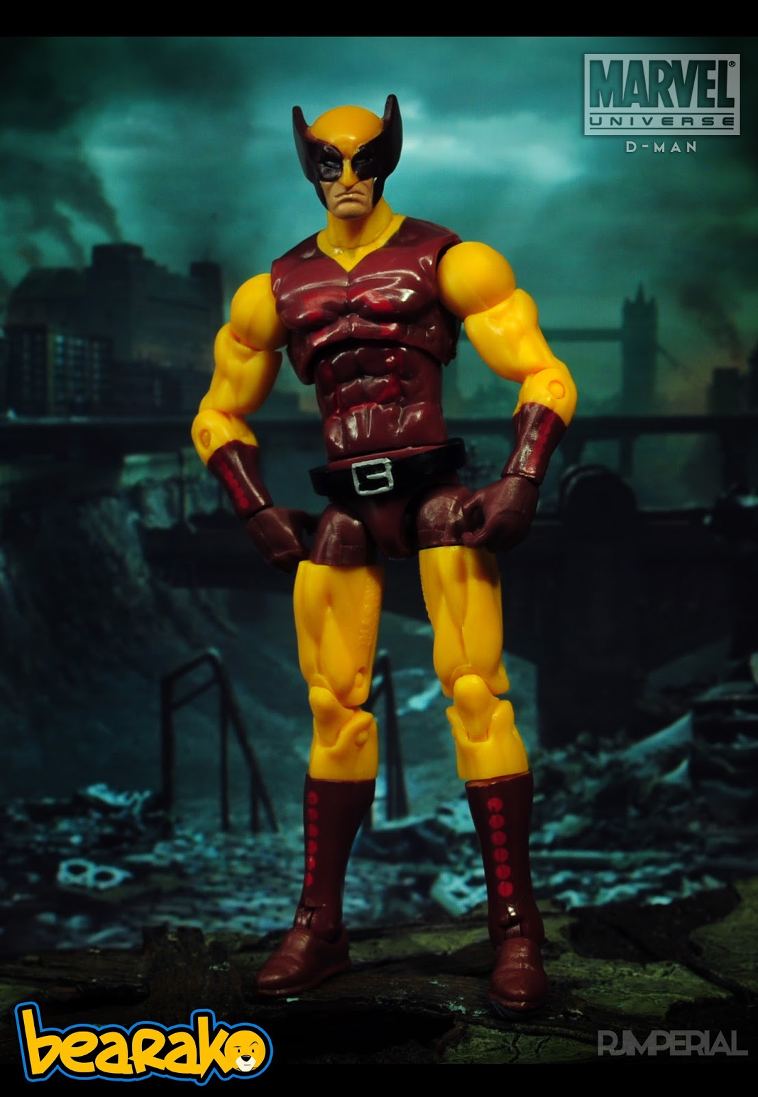 Bearako's Corner: TOY CUSTOM: D-man (Demolition Man)