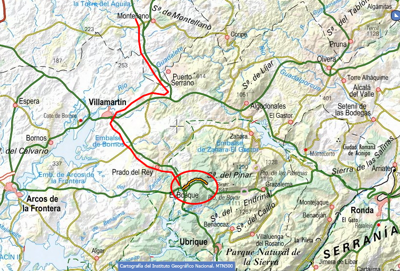 Club Montañero Ocho Miles Suabia: Ruta: Río Majaceite