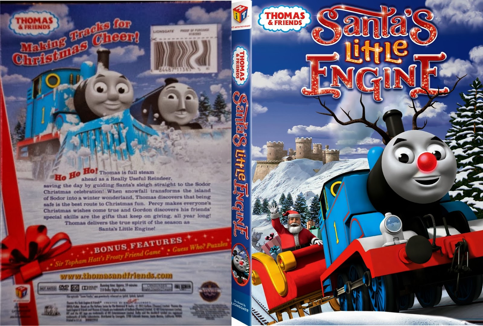 ESTRENOS EN BLU RAY: THOMAS Y SUS AMIGOS SANTAS LITTLE ENGINE