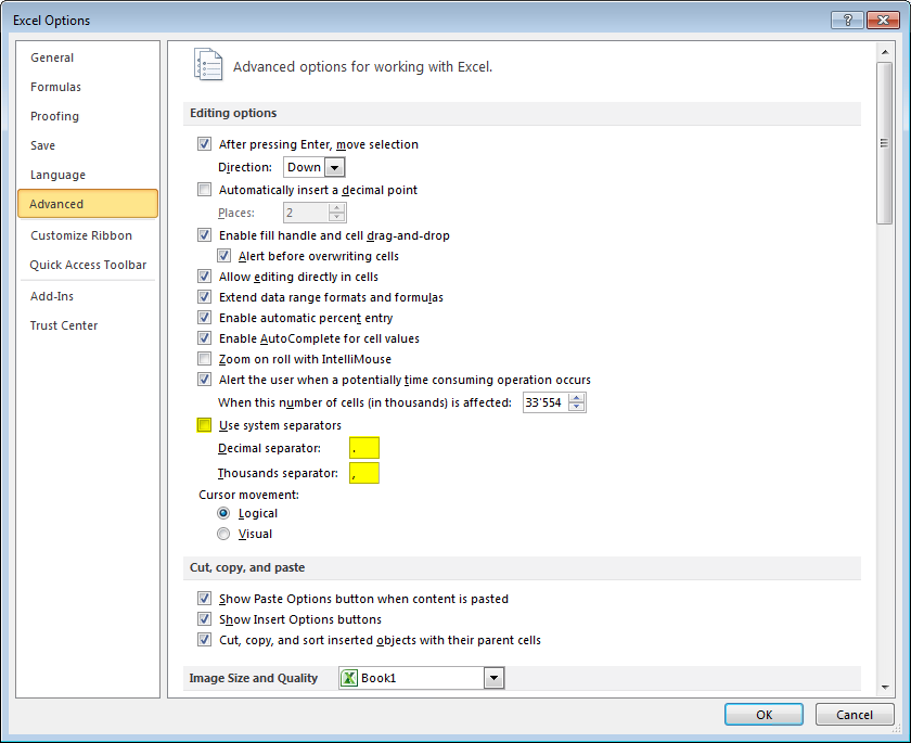 Michael S Techblog Excel When Importing A Csv File Numbers With A Comma Thousand Separator