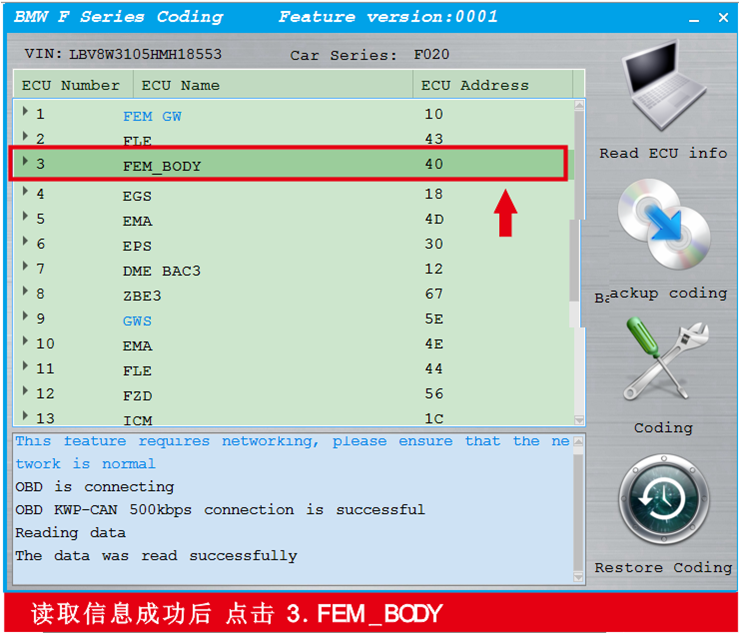 BMW F-series coding with CGDI Prog BMW Key Programmer - OBD2 Diagnostic Tools