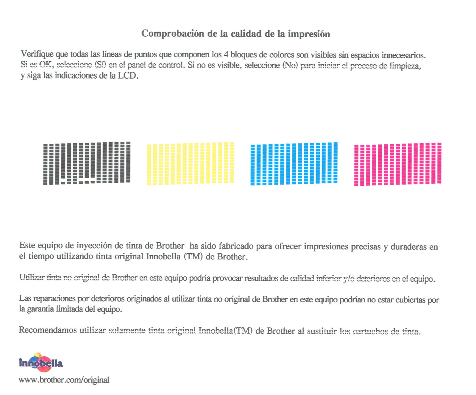 El informatico: Arreglar impresora Brother que no imprime.