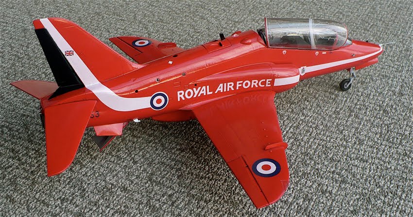 The Great Canadian Model Builders Web Page!: Red Arrows BAe Hawk