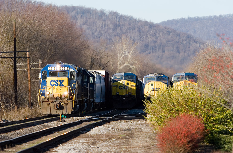 MDRails: Locomotives: CSX Brunswick Yard