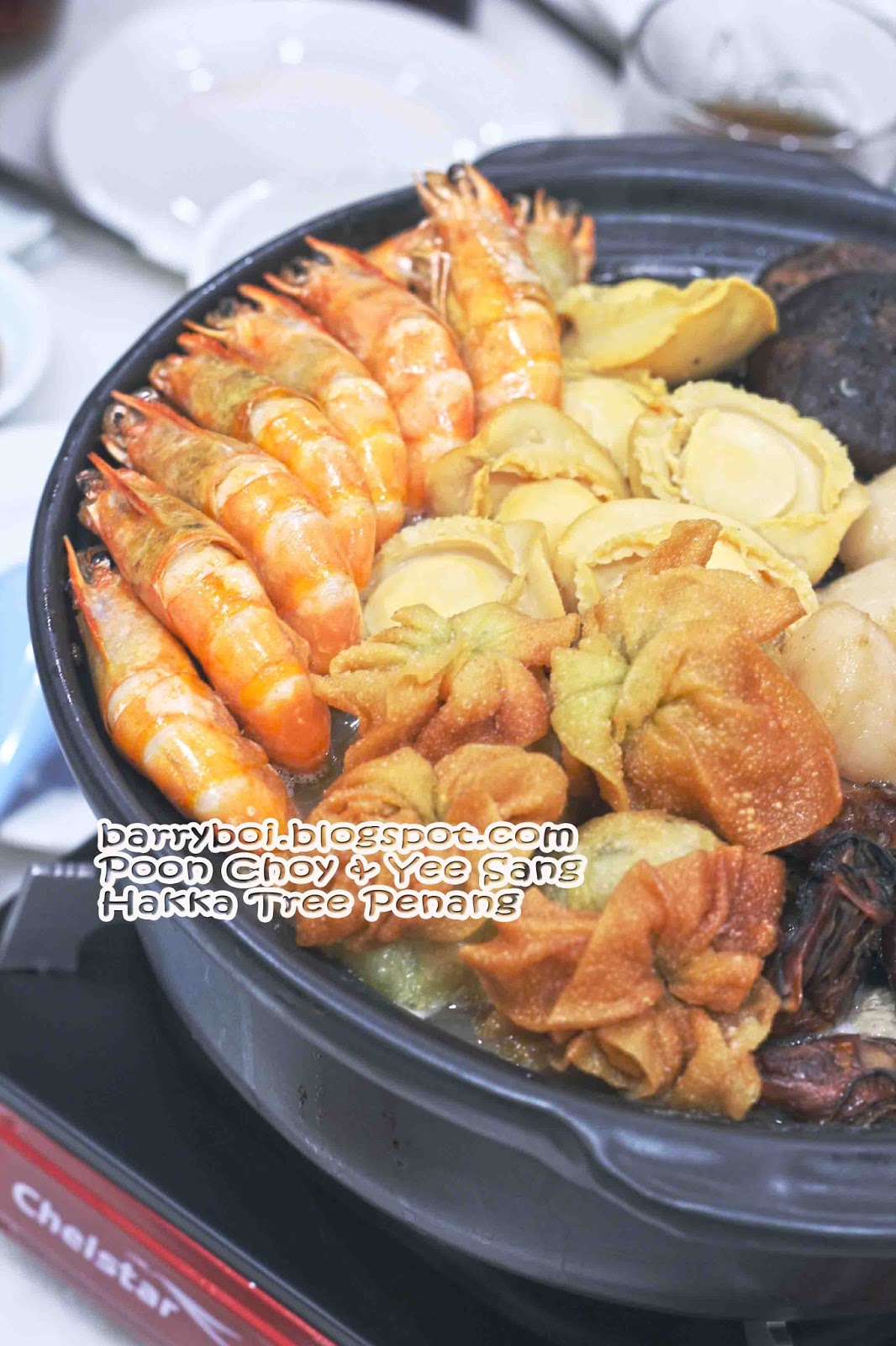 Poon Choy & Yee Sang at Hakka Tree Penang - Gurney Plaza & Tesco ...