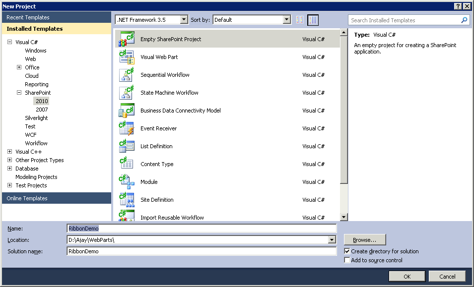 Sharepoint Journey Add A Custom Button Sharepoint 2010 Ribbon That Executes Server Side Code