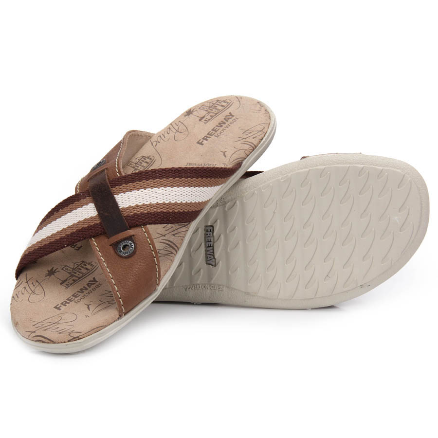 Pé de Chinelo: Chinelos masculinos Free Way para homens descolados
