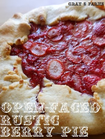 Gray's Farms: Open-Faced Rustic Berry Pie