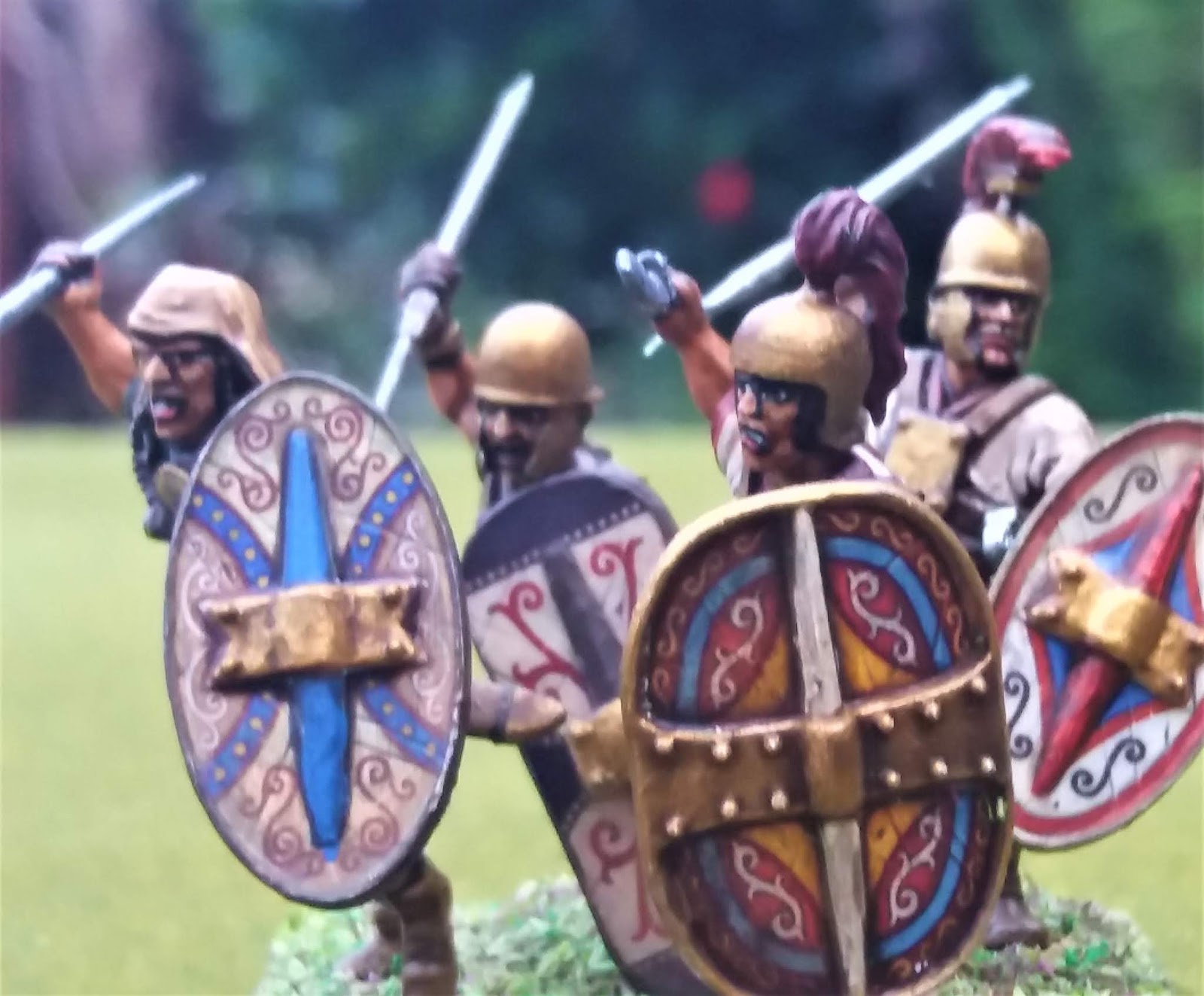 The Tabletop General: Victrix Iberian Infantry Painted for Swordpoint.