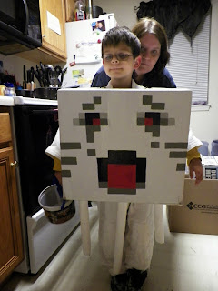 Cassie's Creative Crafts: Minecraft Ghast Halloween Costume