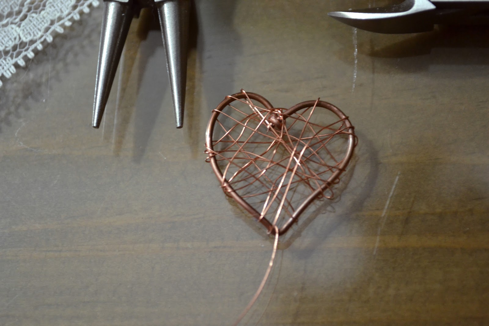 While I Sip My Tea: Wire Heart