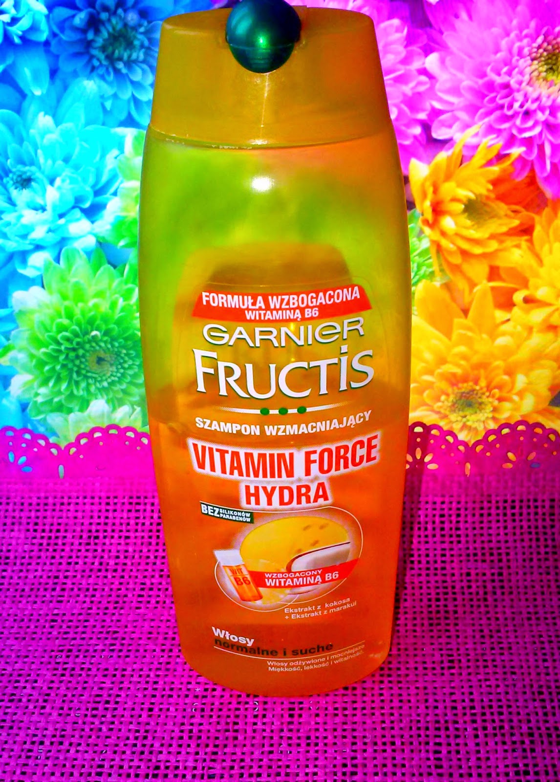 W dążeniu do pięknych włosów...: Garnier Fructis - VITAMIN FORCE HYDRA ...