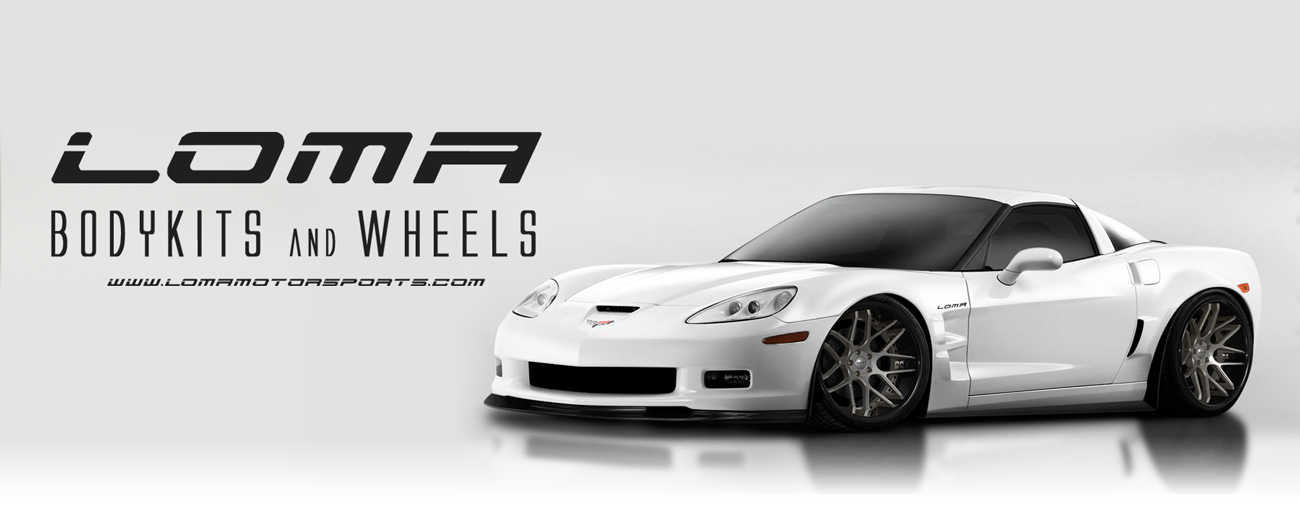 LOMA MOTORSPORTS Chevrolet Corvette GT2 Widebody Conversion 2005-2012