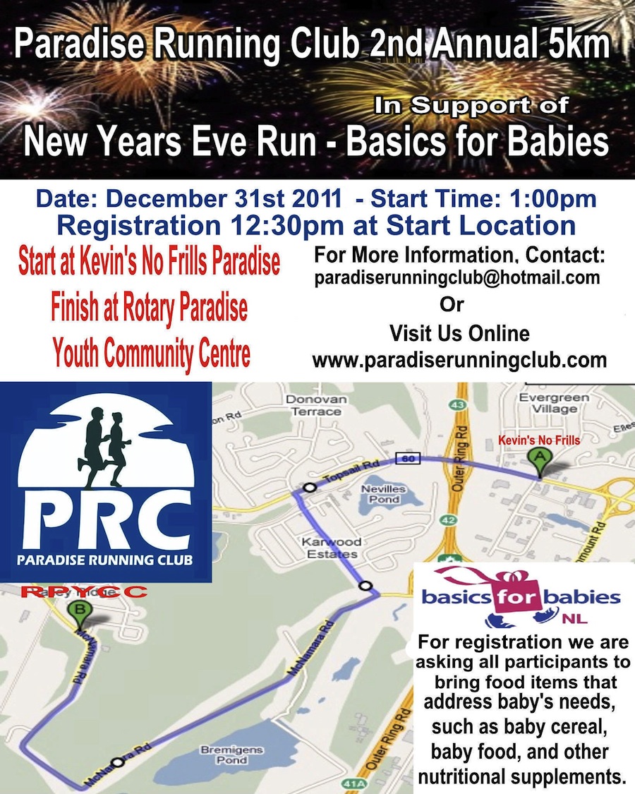 NLRunning: Paradise New Years Eve 5K