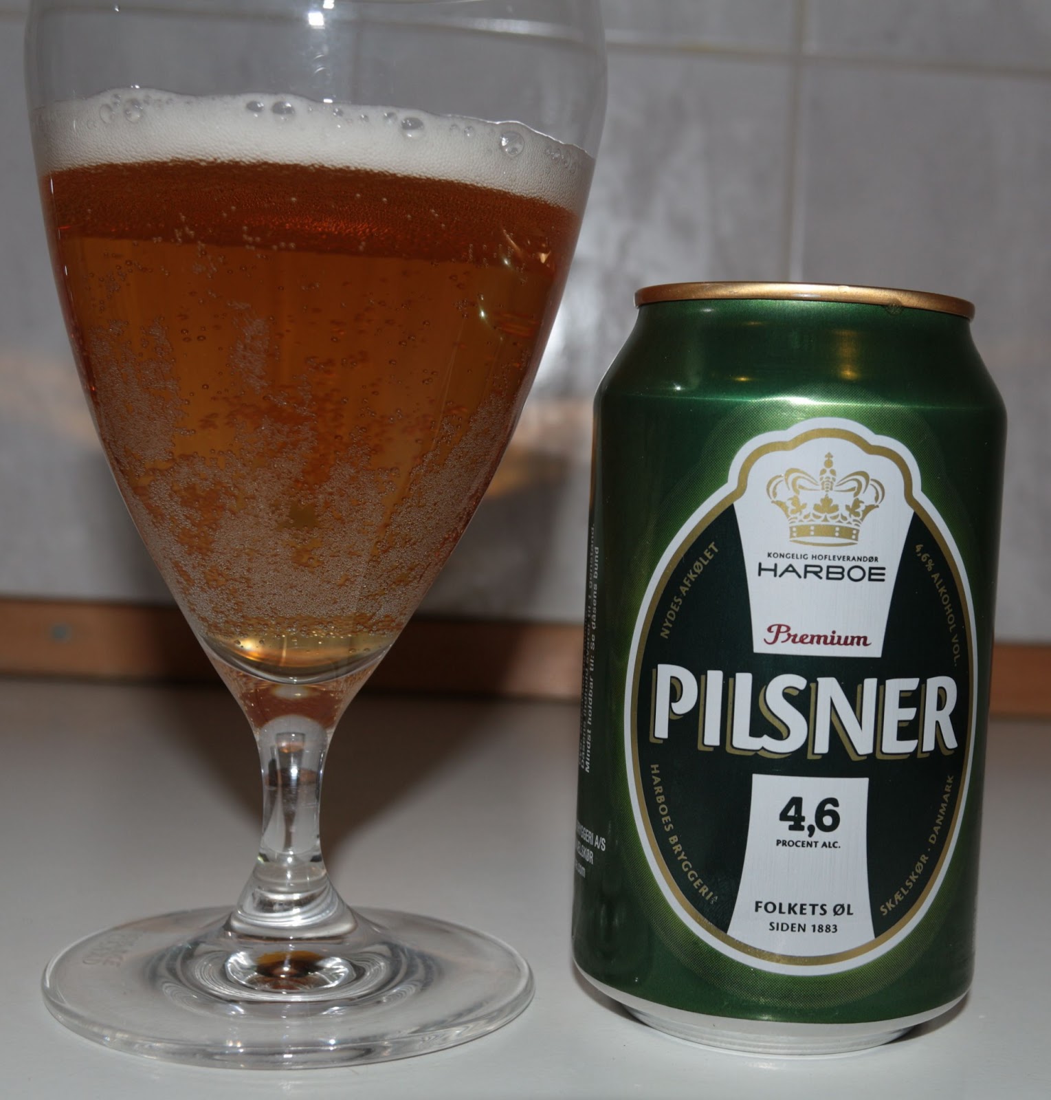 Black Bens Ølblog: Harboe Pilsner