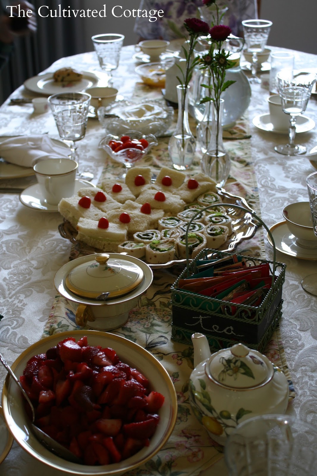 The Cultivated Cottage: Vintage Inspired Tea