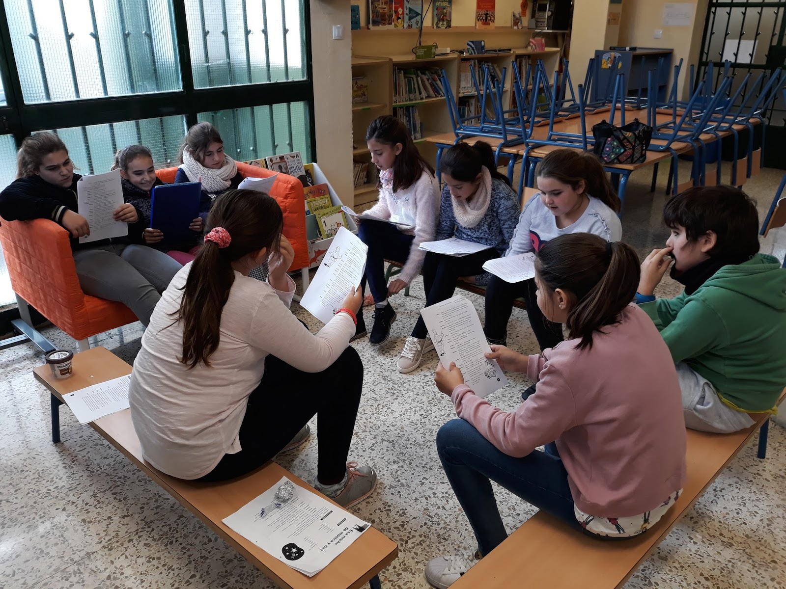 BOLITECA: LECTURA DRAMATIZADA EN LA BIBLIOTECA