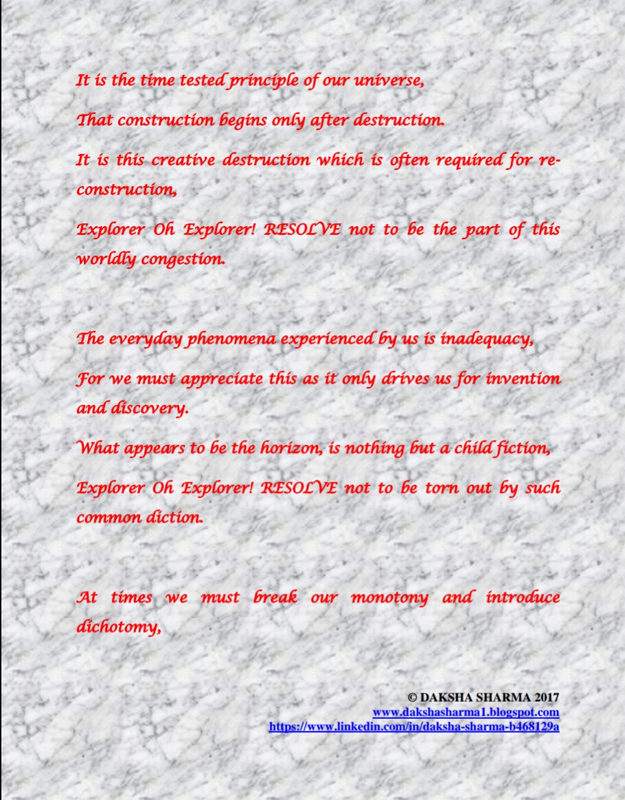 THE SOCIO-LEGAL FOOD FOR THOUGHT: RESOLVE- POEM ON THE OCCASION OF ...