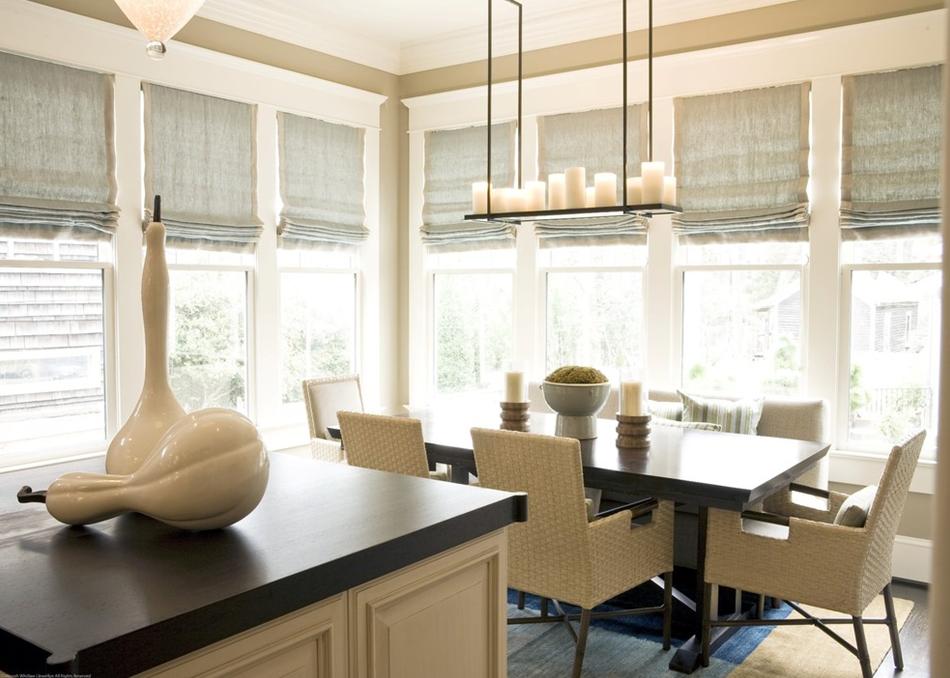 Delorme Designs: ROMAN SHADES