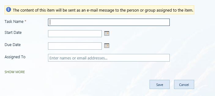 SharePoint tricks: Enable email notification in task list in SharePoint