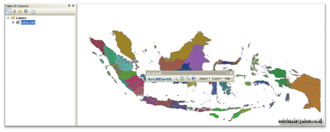 SEBATAS GIS: Cara membuat Styled Layer Descriptor (SLD) Menggunakan Arc2Earth