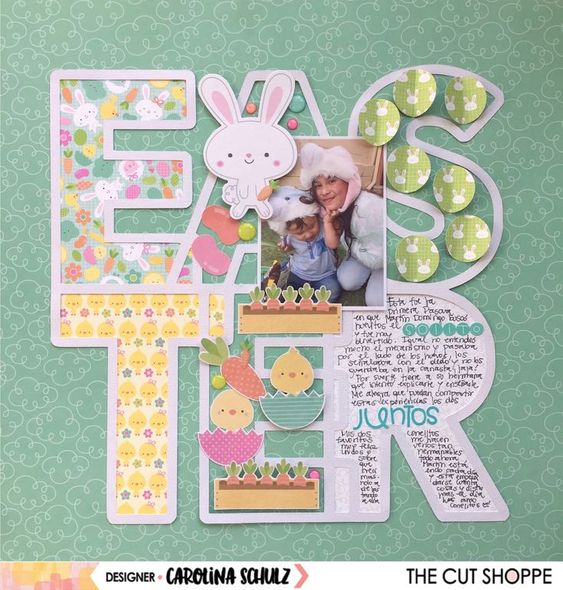Easter Scrapbook Inspiration!